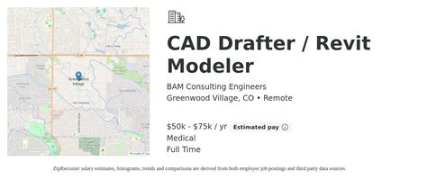 Bam Consulting Engineers Cad Drafter Revit Modeler Job Greenwood Village