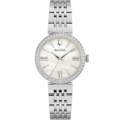Bulova Reloj Clásico Para Mujer Color Plata Pacifiko Guatemala
