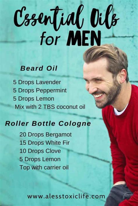 20 Easy Diy Essential Oil Recipes Men Will Love A Less Toxic Life Artofit