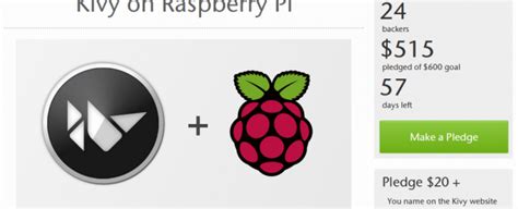 Crowdfunding Kivy On The Raspberry Pi Kivy Project Almost There Rene Dohmens Blog