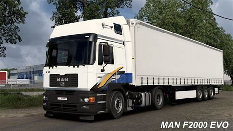 Euro Truck Simulator 2 Man F2000 Evo V1 1 Ets2 Mods 1 47 Youtube