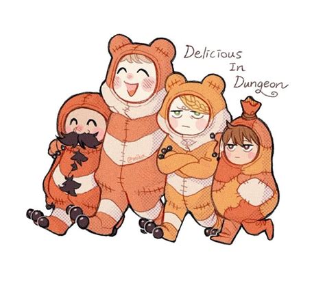 Dungeon Meshi By Miba Vinland Saga Chibi Dungeon Meshi Halloween