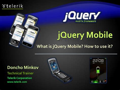 ppt jquery mobile powerpoint presentation free download id 6517365