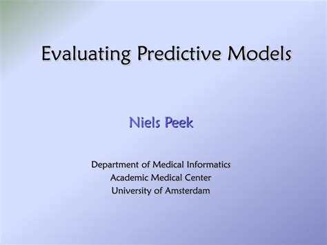 Ppt Evaluating Predictive Models Powerpoint Presentation Free Ppt Evaluating Predictive Models Powerpoint Presentation Free