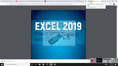 PDF excel 2019 power programming with vba PDF Télécharger Download