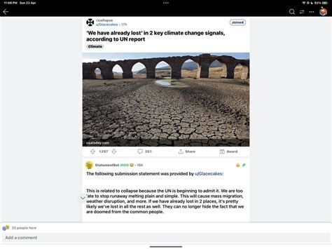 Ju From Rcollapse The Entire Comment Section Is Just A Doomer
