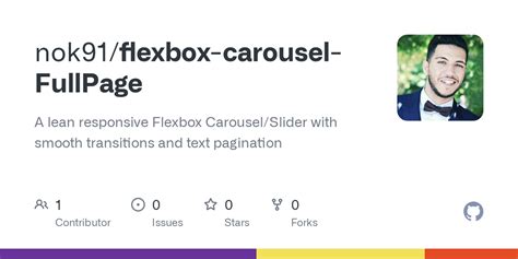 Github Nok91flexbox Carousel Fullpage A Lean Responsive Flexbox Carouselslider With Smooth