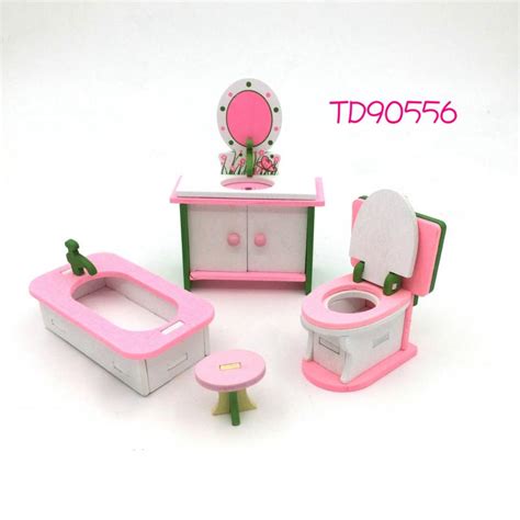 1 Set Cute Dolls House Set Pretend Play Toy Educat Vicedeal