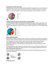 Understanding Particulate Matter Composition Sources And Impacts Course Hero