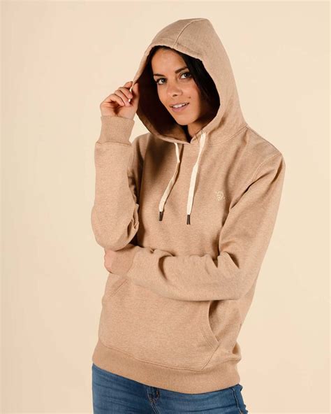 Sweat à Capuche Bio Pour Femme En Coton Non Teint Pitumarka