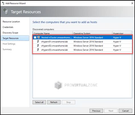 How To Add And Config Hyper V Hosts And Clusters In Scvmm 2019