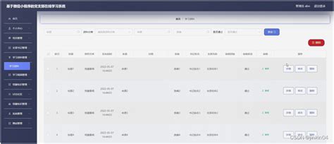 Javaphpnodejspython基于微信小程序的党支部在线学习系统【2024年毕设】 Csdn博客