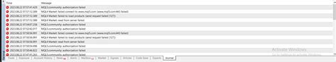 Authorization Failed On My Mt4 When I Try To Log In Mql5 Account Mt4
