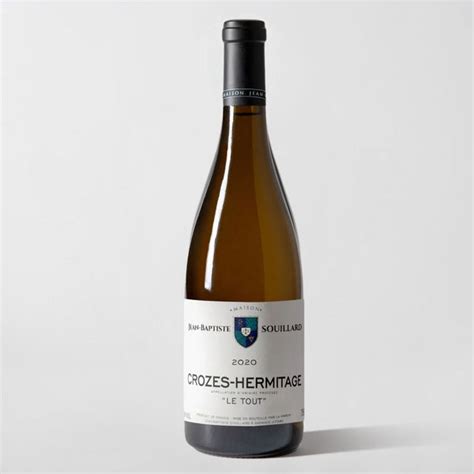 Jean Baptiste Souillard Crozes Hermitage Blanc Le Tout 2020