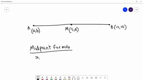SOLVED Find The Coordinates Of The Other Endpoint Of Each Line Segment Given Its Midpoint And