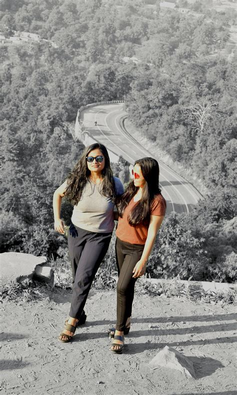 Two Friends A Candid Shoot At The Patratu Valley Shantanu Dutta