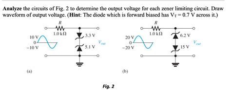 Solved Analyze The Circuits Of Fig To Determine The Chegg