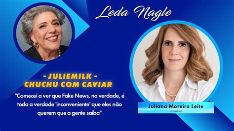 Julie Milk Juliana Moreira Leite Sucesso Na Internet Com Humor E
