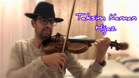 تقسيم حجاز بياتِ على آلة الكمان🎶 عزف على الطريقة المغربية 🎻💗🇲🇦 Youtube