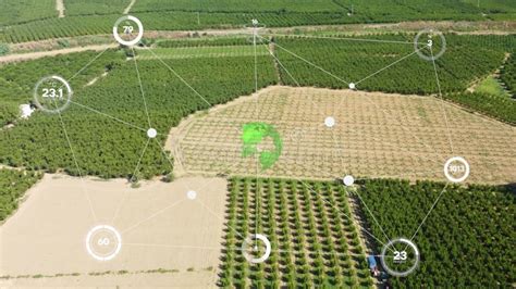 Smart Digital Agriculture Technology By Futuristic Sensor Data