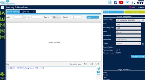 Stm32cubeprogrammer Läuft Nicht Unter Windows 10 X64