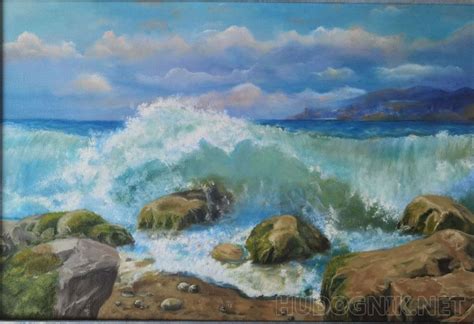 Картина море Размеры 60x40 Год 2022 Цена 24000 рублей Художник Пожарная Светлана Ивановна