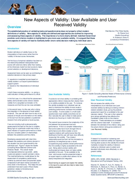 Pdf New Aspects Of Validity User Available And User Received