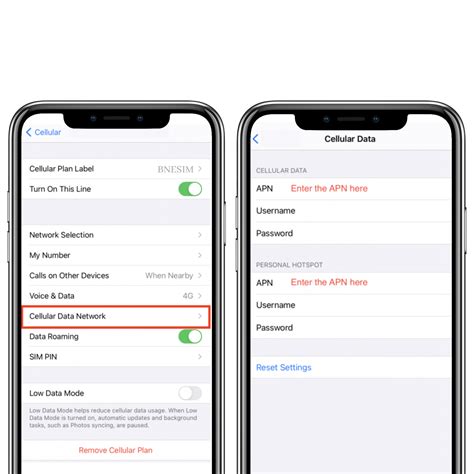How To Set Apn For Bnesim Esim