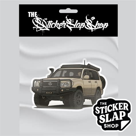 Lexus Lx470 100 Series Land Cruiser Off Road Sticker Overland Decal