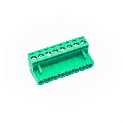 8 Pin Female Plug In Screw Terminal Block Connector At ₹ 15 Piece Terminal Block Connectors In