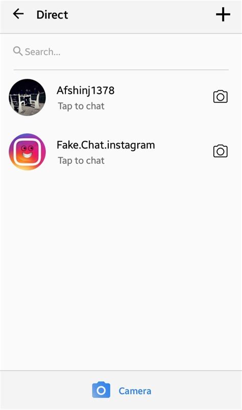 دانلود برنامه فیک چت اینستاگرام برای اندروید مایکت