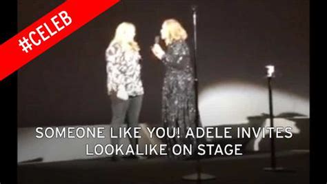 See Moment Adele Brings Her Doppelganger On Stage For A Selfie Irish