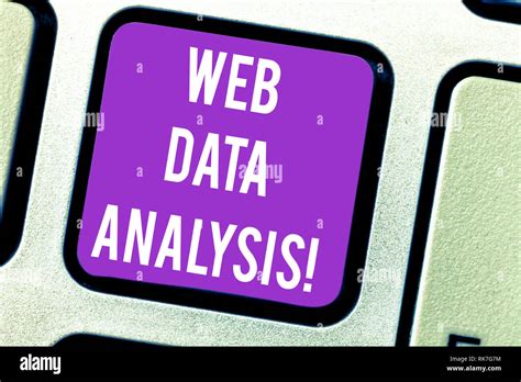 Word Writing Text Web Data Analysis Business Concept For Measurement