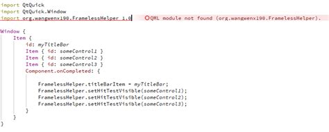 qtquick项目使用问题 · issue 230 · wangwenx190 framelesshelper · github