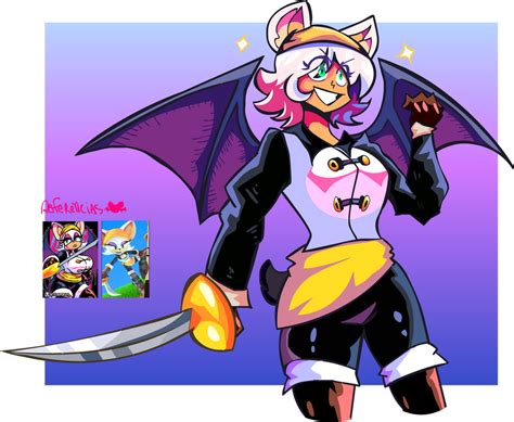 Rouge The Pirate Bat Sonic Prime By 7gatos On Deviantart