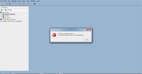 Database And Systems Administrator Try Deleting Repository Before Creating Repository