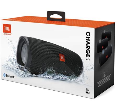 JBL Charge Portable Bluetooth Speaker Black Fast Delivery Currysie