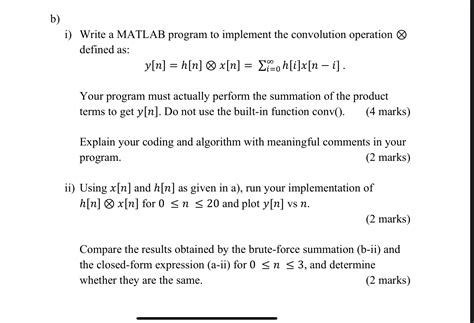 Solved I Write A MATLAB Program To Implement The Chegg Com