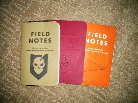 Field Notes Brand Notebooks Review All Day Ruckoff