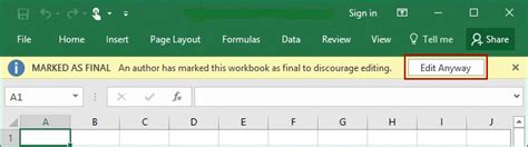 Top Ways To Change Excel From Read Only