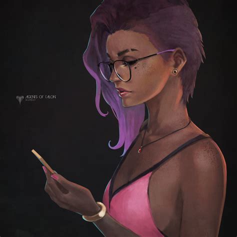 Monori Rogue Sombra Overwatch Overwatch Overwatch 1 Eyebrows