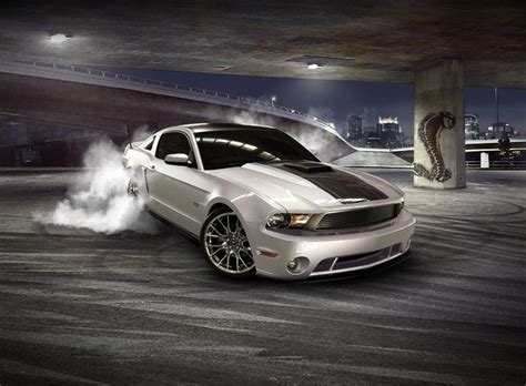 Mustang Burnout Wallpaper Wallpapersafari