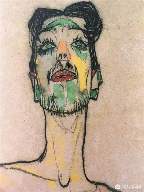 席勒绘画作品欣赏