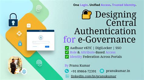 🔐 Designing A Central Authentication Service Cas For Government Portals