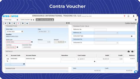 Features And Functions Of Eresource Erp Accounts And Finance Module Eresource Erp 1 Erp