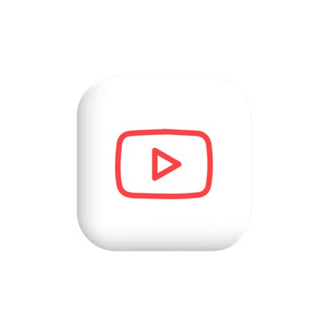 White Youtube Icon Pngs For Free Download