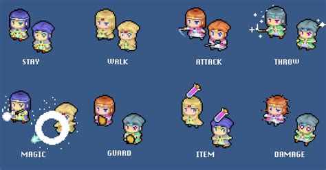 isometric wizard 2d characters unity asset store