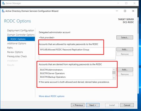 windows server 2016 promote read only domain controller rodc by