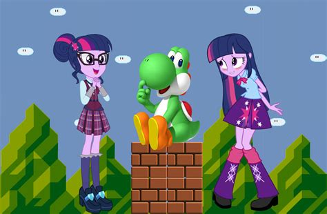 Yoshi X Twilight Sparkles By Vg805smashbros On Deviantart