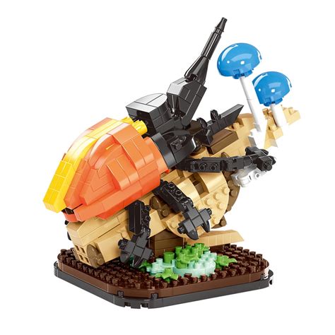Salywee Insect Series MY Hercules Simulate Model DIY Toys Micro Brick Set For Age